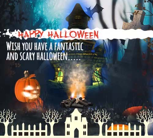 Best Wishes For A Lovely Halloween. Free Happy Halloween eCards | 123 ...