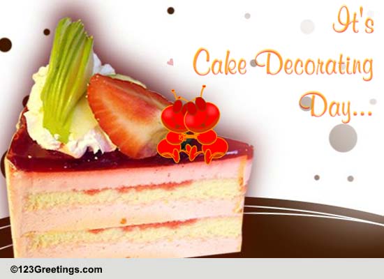 Enjoy Cake Decorating Day. Free National Cake Decorating Day eCards ...