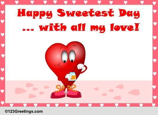 With All My Love Free Happy Sweetest Day Ecards Greeting Cards