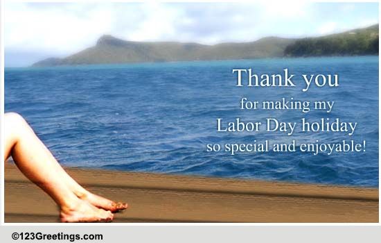 Special Labor Day Thanks! Free Thank You eCards, Greeting Cards | 123 ...
