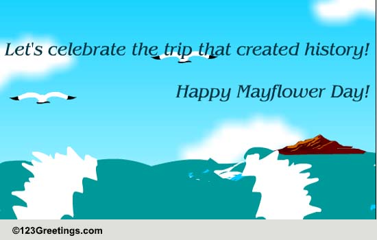 Mayflower Day Wishes For... Free Mayflower Day eCards, Greeting Cards ...