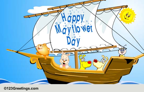 An Amazing And Simple E-card. Free Mayflower Day eCards, Greeting Cards ...