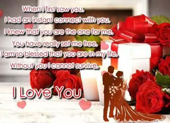 You Are The One For Me Free True Love Forever Day Ecards 123 Greetings