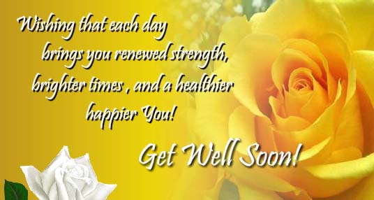 Be Healthier And Happier! Free Get Well Soon eCards, Greeting Cards | 123 Greetings