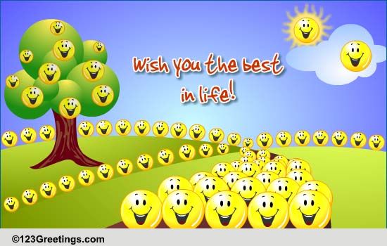 World Full Of Smiles! Free Encouragement eCards, Greeting Cards | 123 Greetings