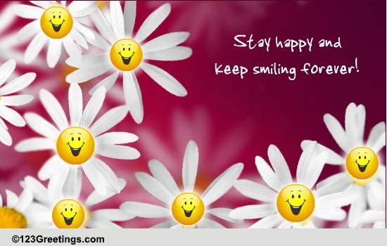 Inspiring Smileys! Free Encouragement eCards, Greeting Cards | 123 Greetings