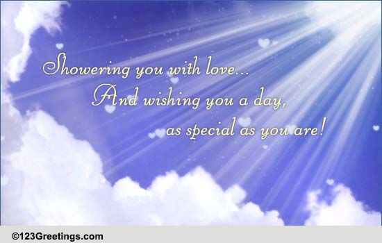 Showering Love... Free Encouragement eCards, Greeting Cards | 123 Greetings