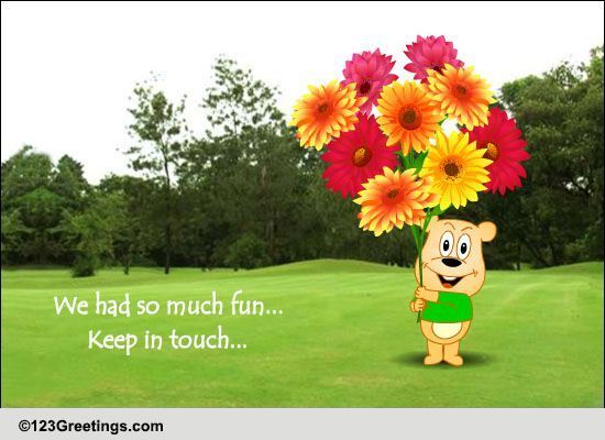 Wanna Keep In Touch With Someone? Free Keep in Touch eCards | 123 Greetings