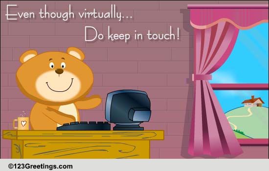 Keep In Touch! Free Keep in Touch eCards, Greeting Cards | 123 Greetings