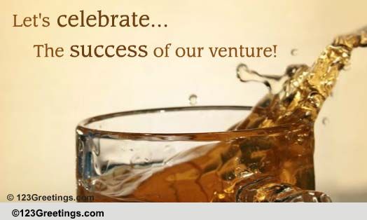 Celebrate Success! Free Business & Formal eCards, Greeting Cards | 123 Greetings