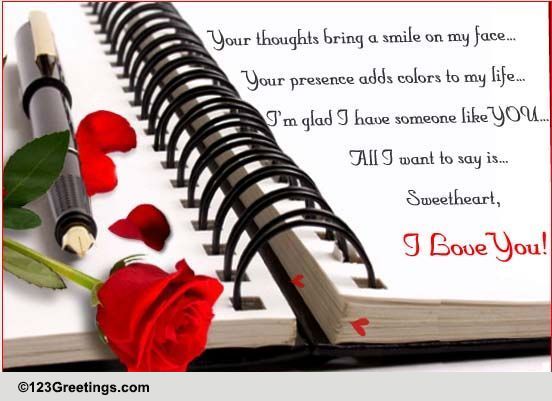 A Love Poem! Free Poems eCards, Greeting Cards | 123 Greetings