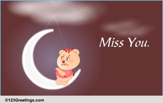 Miss You My Sweetheart Free Missing Him Ecards Greeting Cards 123