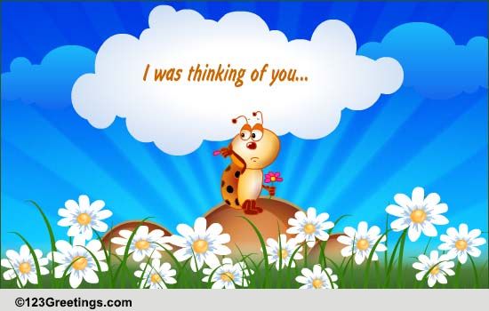 Thinking Of You & Missing You... Free Miss You eCards | 123 Greetings