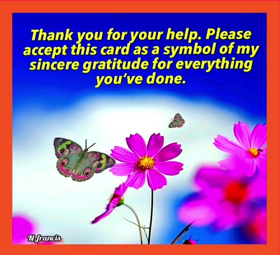 A Symbol Of Sincere Gratitude Free For Everyone ECards Greeting Cards 123 Greetings a-symbol-of-sincere-gratitude-free-for-everyone-ecards-greeting-cards-123-greetings