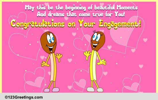 For A Perfect Match! Free Engagement eCards, Greeting Cards | 123 Greetings