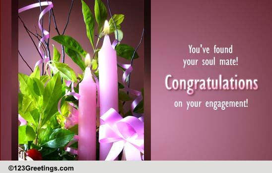 Engagement Congrats! Free Engagement eCards, Greeting Cards | 123 Greetings