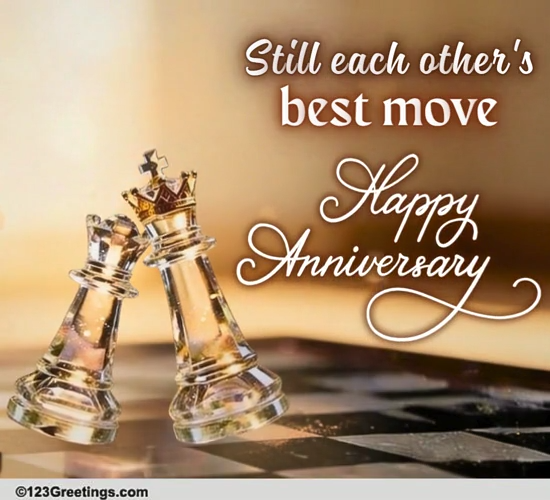 Happy Anniversary To My Best Move Free Happy Anniversary eCards | 123 ...