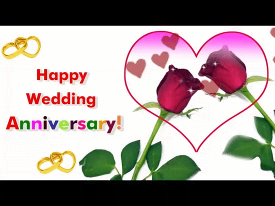 Happy Wedding Anniversary Greetings Free To A Couple ECards 123 