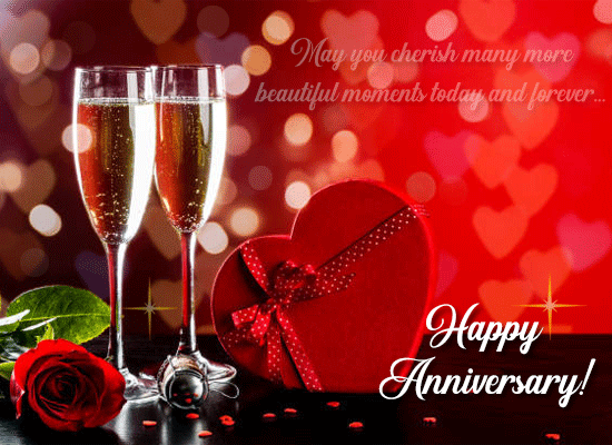 Bright Anniversary Wishes For A Couple Free To A Couple ECards 123 