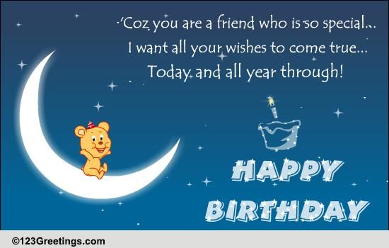 It's Your Friend's Birthday! Free For Best Friends eCards | 123 Greetings