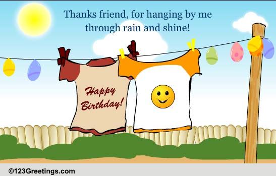 Birthday Wish For Your Anytime Friend! Free For Best Friends eCards ...