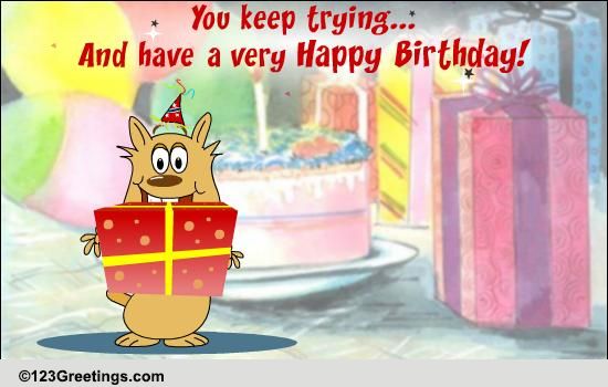 A Fun Interactive Birthday Wish! Free Funny Birthday Wishes eCards ...