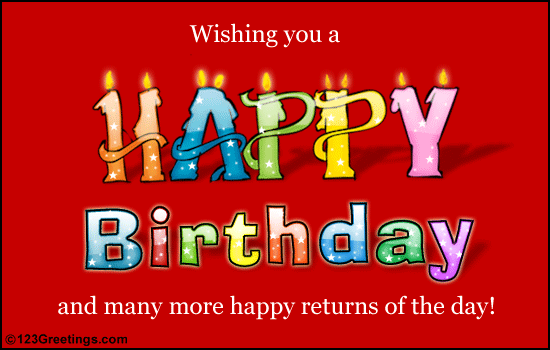 Wish Happy Birthday Free Happy Birthday ECards Greeting Cards 123 