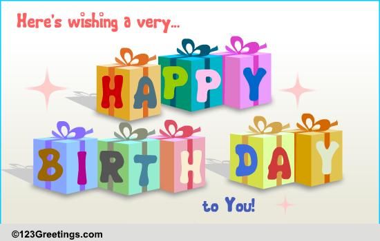 Happy Birthday! Free Happy Birthday eCards, Greeting Cards | 123 Greetings