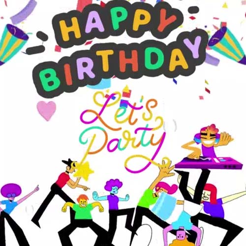 Happy Birthday Let’s Party On... Free Happy Birthday eCards | 123 Greetings