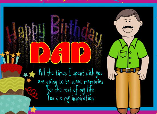 My Dad s Birthday Ecard Free For Mom Dad ECards 123 Greetings
