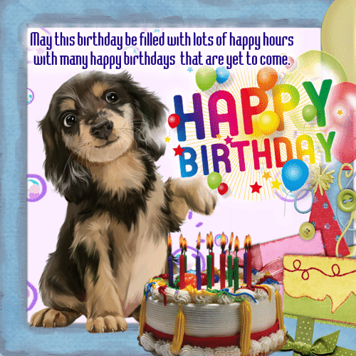 A Birthday Card For Your Pet Free Pets ECards Greeting Cards 123
