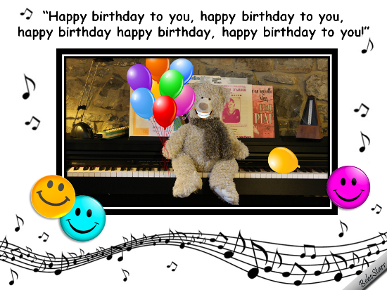 Singing Birthday Bear Free Smile ECards Greeting Cards 123 Greetings Singing Birthday Bear Free Smile ECards Greeting Cards 123 Greetings