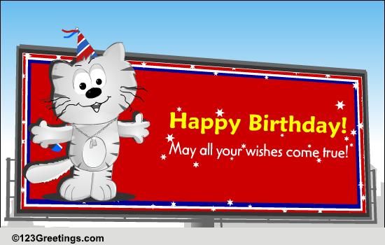 Candles And The Wind! Free Birthday Wishes eCards, Greeting Cards | 123 ...