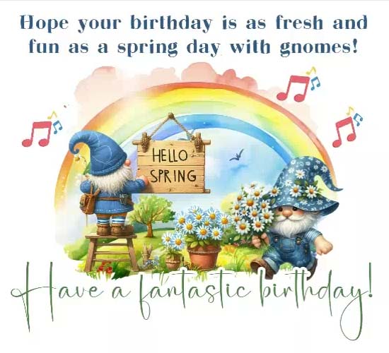 Gnome Birthday Quotes