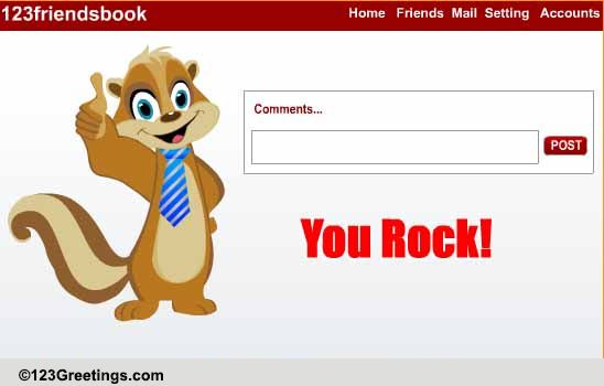 You Rock! Free Congratulations eCards, Greeting Cards | 123 Greetings