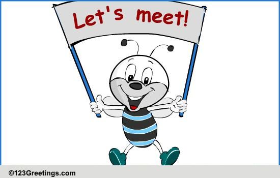 Let Us Meet! Free Appointments eCards, Greeting Cards | 123 Greetings