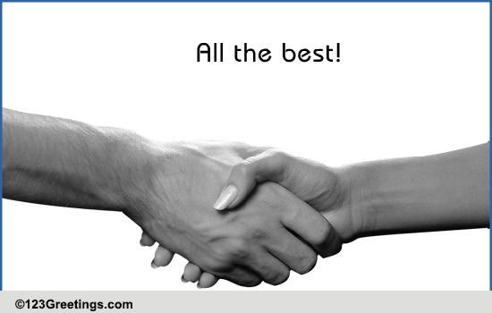 Warm Farewell! Free Farewell eCards, Greeting Cards | 123 Greetings