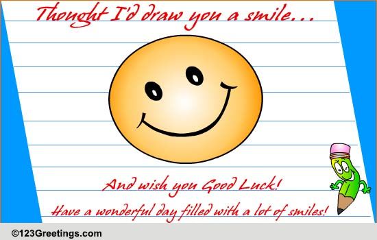 Draw A Smiley! Free Humor eCards, Greeting Cards | 123 Greetings