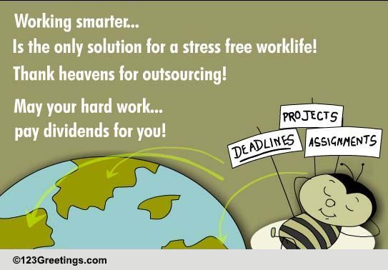 Working Smarter! Free Humor eCards, Greeting Cards | 123 Greetings