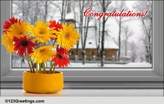 A Congratulatory Message... Free For Everyone eCards, Greeting Cards ...