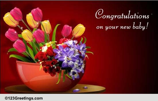 Congratulations On Your New Baby! Free New Baby eCards, Greeting Cards ...