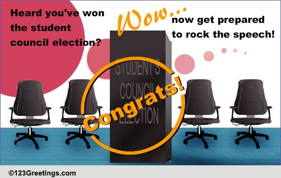 Student Council Elections! Free Graduation Party eCards, Greeting Cards ...