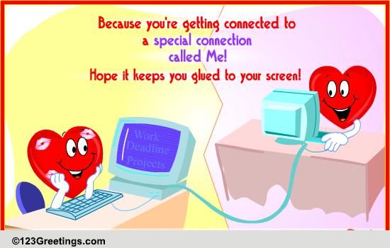 A Special Connection! Free Heart to Heart eCards, Greeting Cards | 123 ...
