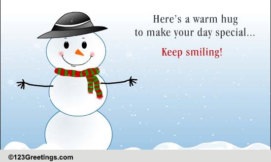 Keep Smiling. Free Hugs eCards, Greeting Cards | 123 Greetings