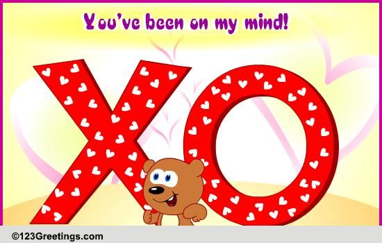 Cute Kiss Cards, Free Cute Kiss Wishes, Greeting Cards | 123 Greetings