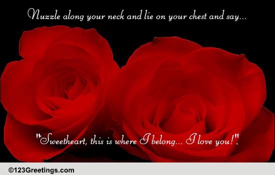 I Want To Kiss... Free Kiss eCards, Greeting Cards | 123 Greetings