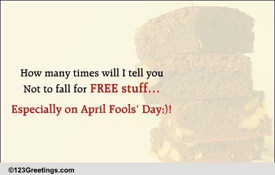Free Offer On April Fools' Day! Free Happy April Fools' Day eCards ...