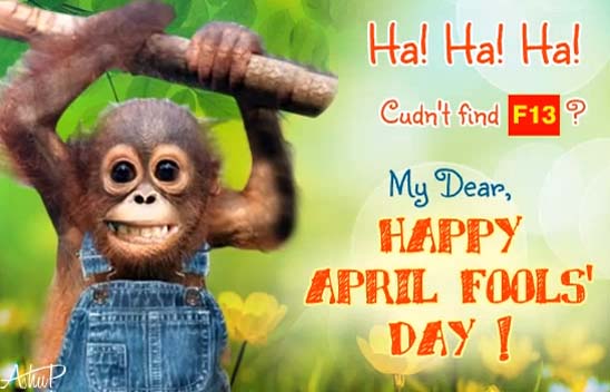 April Fooling Monkey! Free Happy April Fools' Day eCards, Greeting ...