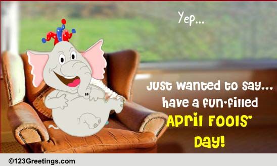 Tickle Pink On April Fools' Day! Free Fun eCards, Greeting Cards | 123 ...