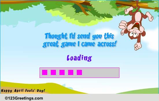 Send This Game Across! Free Pranks eCards, Greeting Cards | 123 Greetings